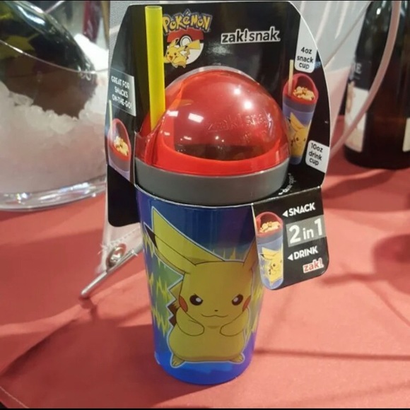 Pokemon | Other | Pokmon Zak Snack Pikachu Bottle | Poshmark